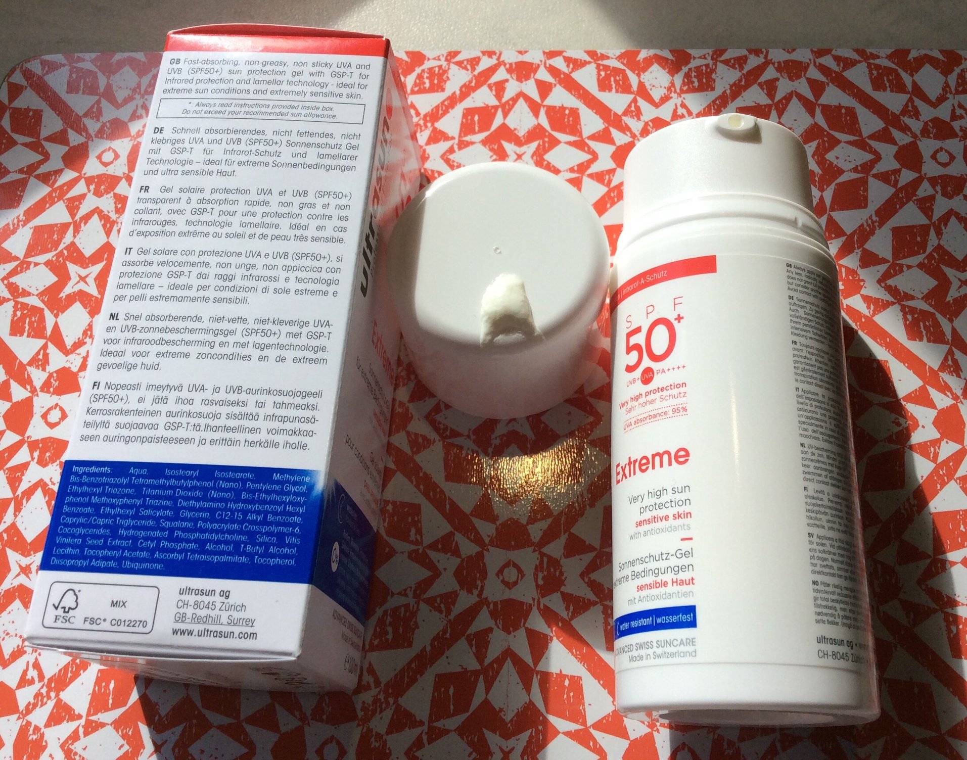 Review kem chống nắng cho da nhạy cảm Ultrasun Extreme SPF 50