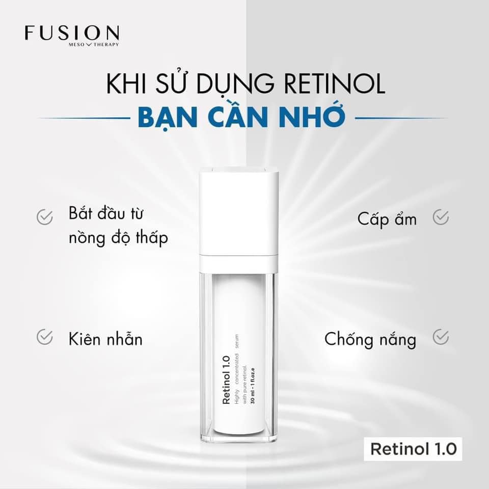 Review Fusion Retinol 1.0 Meso Therapy - kem dưỡng chống lão hóa