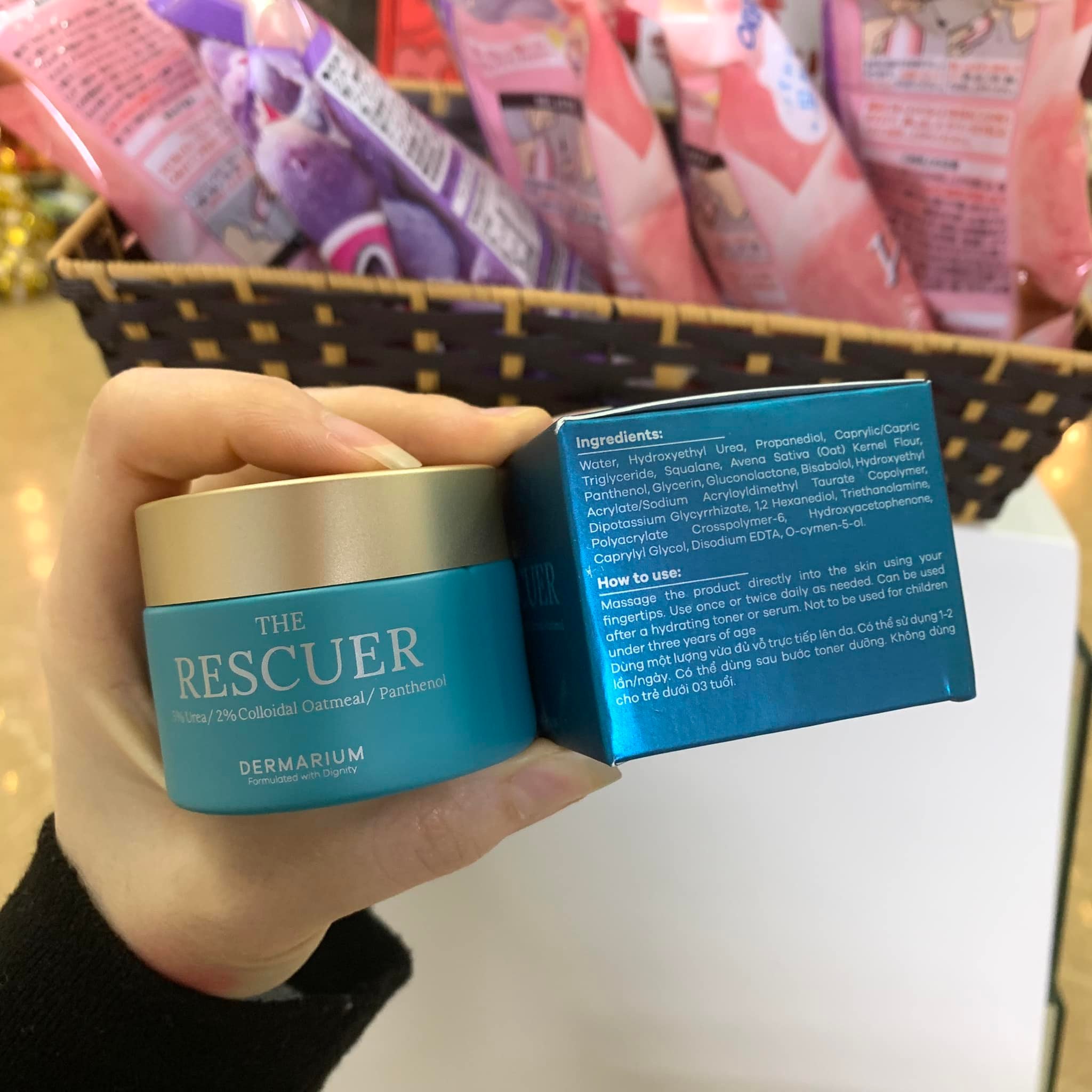 Review Dermarium The Rescuer - kem dưỡng phục hồi cho làn da kích ứng